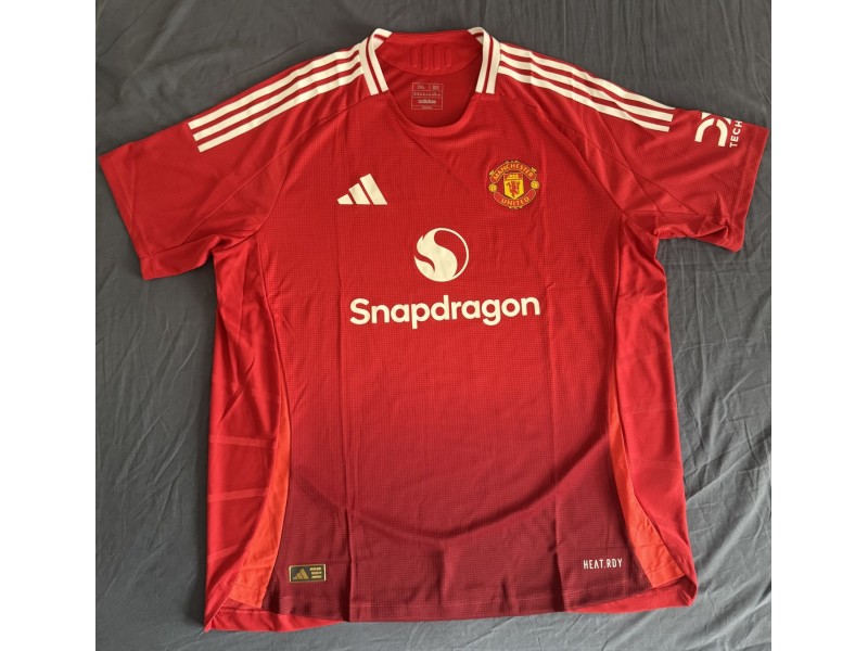 MANCHESTER UNITED 2024-25 Authentic Home Shirt (adidas)