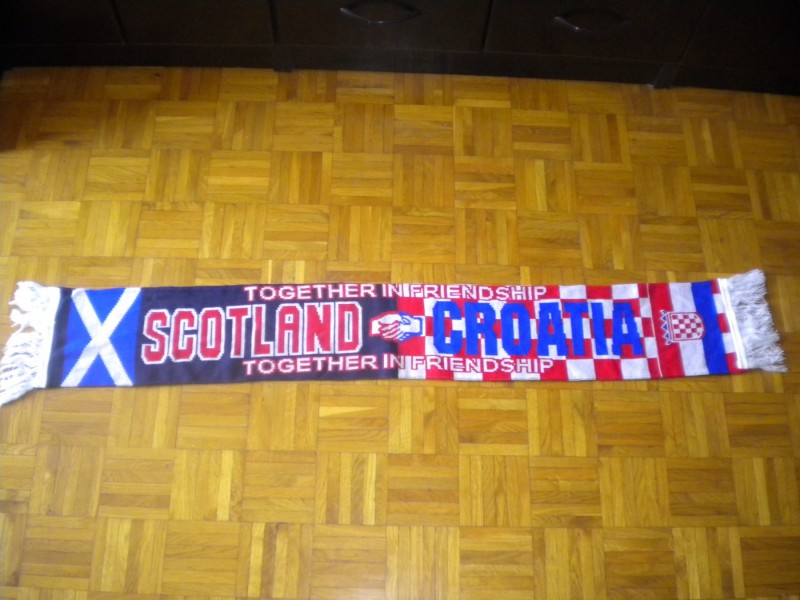 SCOTLAND - CROATIA, together in friendship, ŠAL