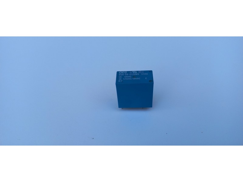 Relej 12VDC, 5A 50VAC, 3A 125VAC 30VDC OSA-SS212DM3
