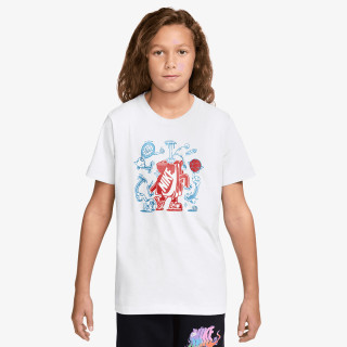 NIKE Majica K NSW TEE BOXY MLT SPT