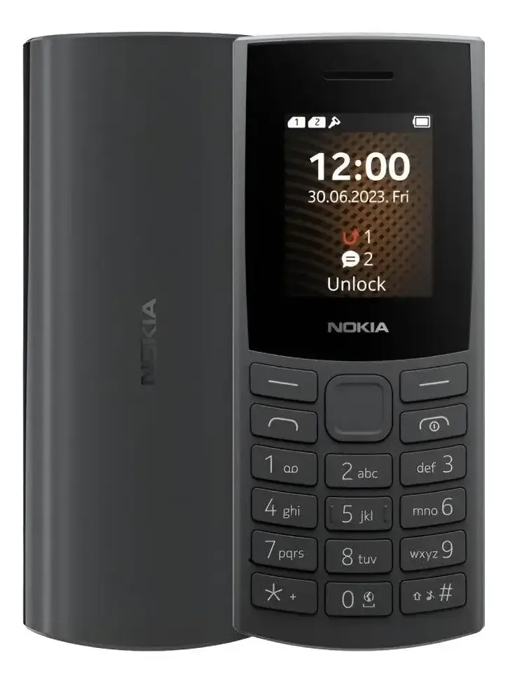 Nokia Mobilni telefon 105 4G (2024) crni