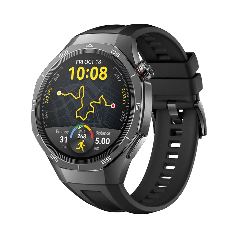 Huwei Pametni sat GT 5 Pro, 46 mm, Crni