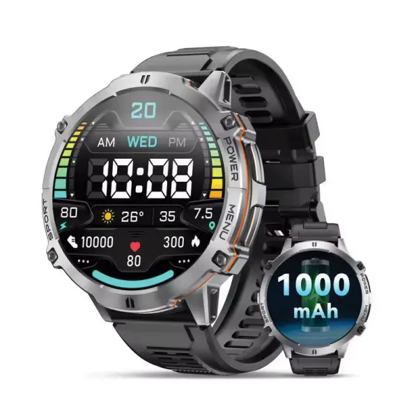 Oukitel Smart sat BT13, 1000mAh, AI ChatGPT, BT Calls, SpO2, Health Monitoring, Fitness