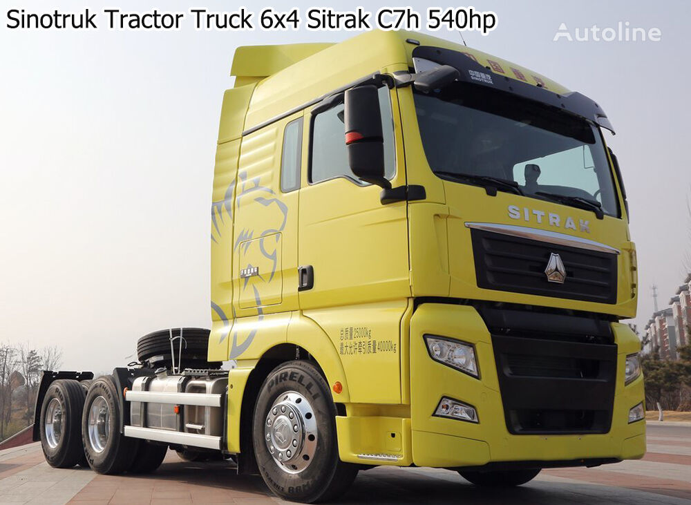 Howo Used Sinotruk Tractor Truck 6x4 Sitrak C7h 540hp tegljač