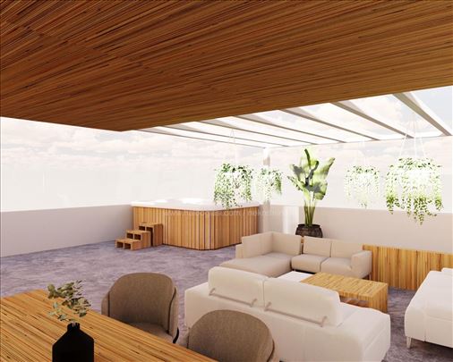 Lux Penthouse, pogled na Adu, Karpoševa 25 B. brdo