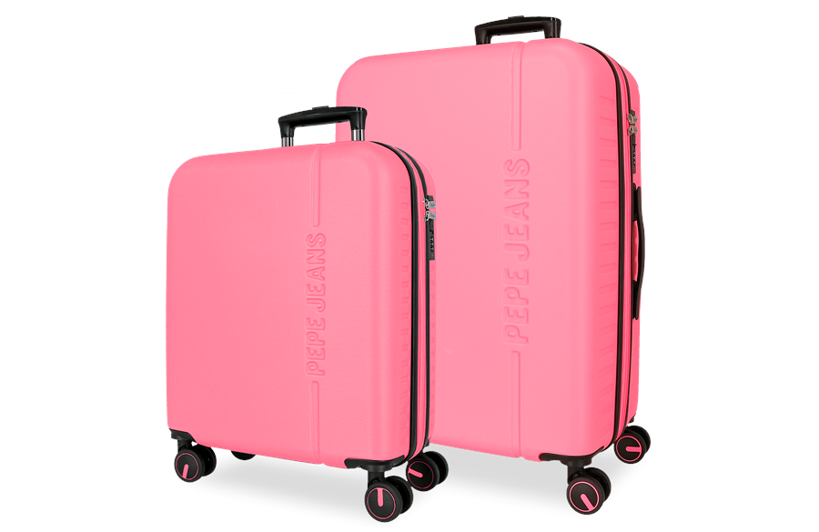 Set kofera 2/1 MONTANA Pepe Jeans | pink | ABS