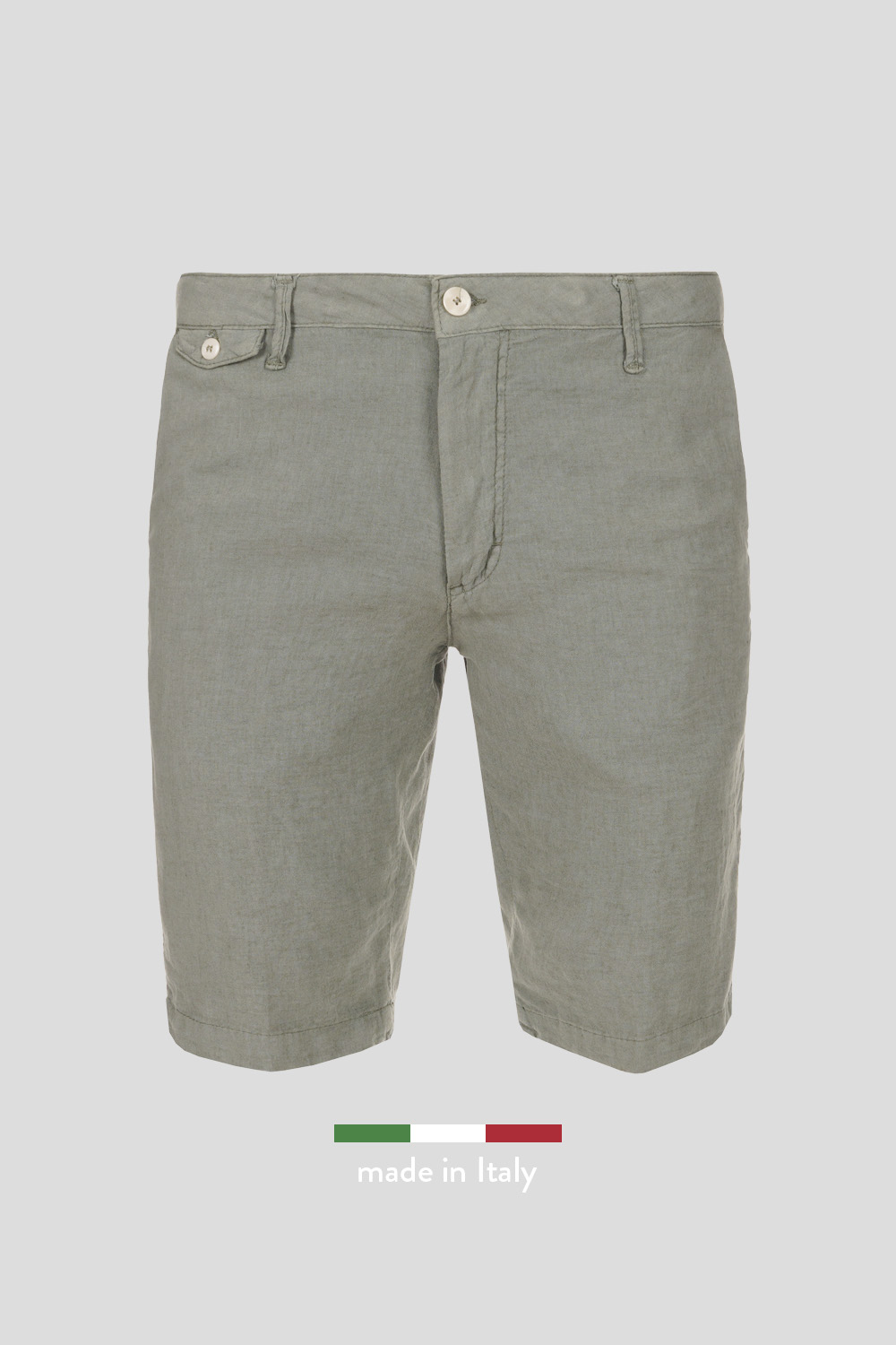 Maslinaste lanene bermude 663A