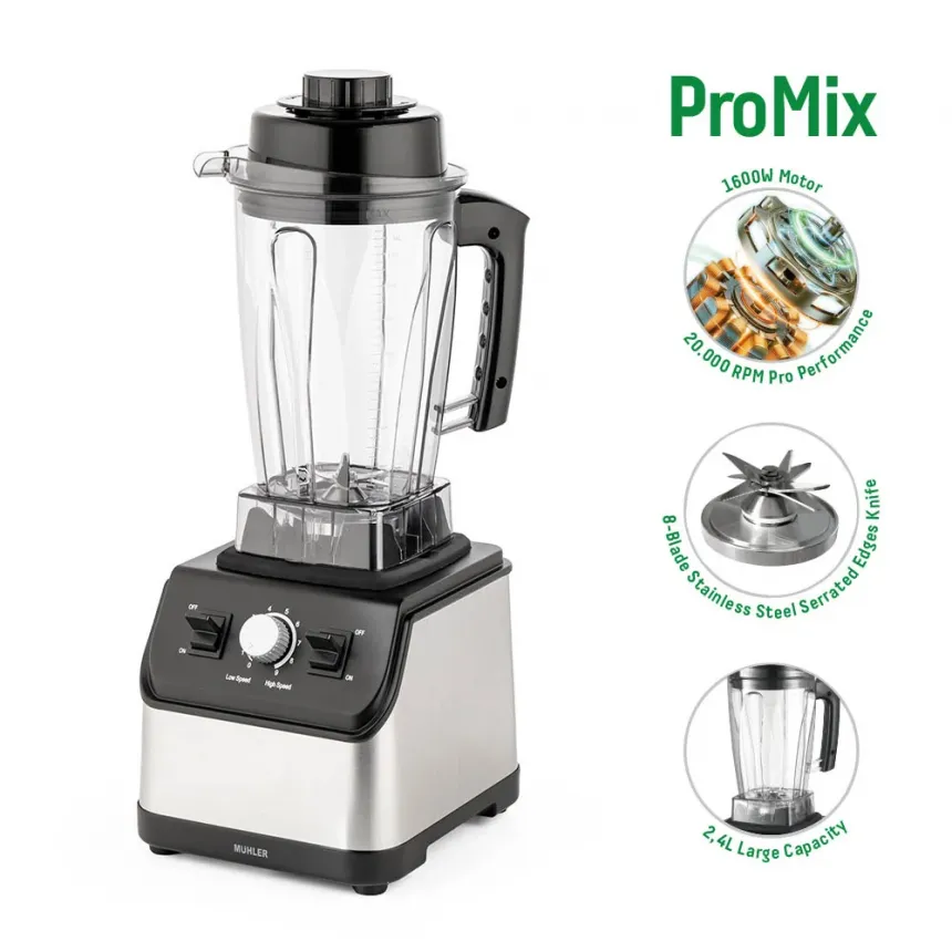 Muhler MB1624 - Blender ProMix, 1600W, 2,4 L