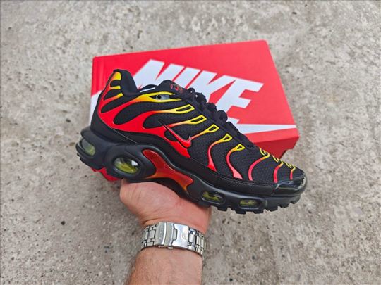 Nike Air Max Plus TN Black univeristy gold red