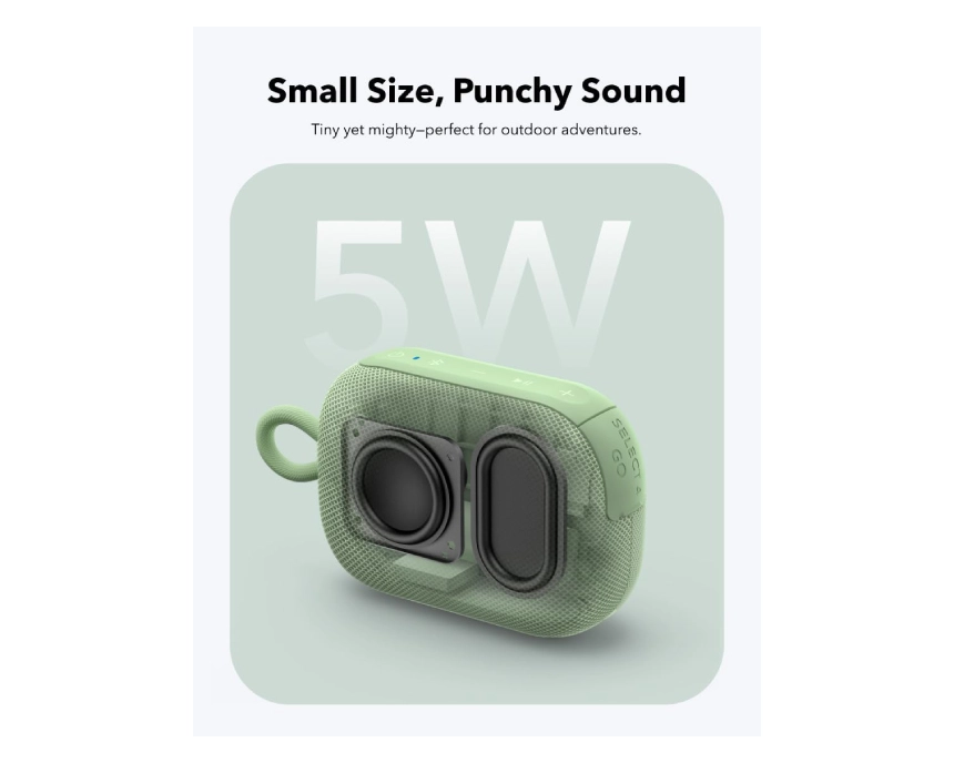 ANKER Soundcore Select 4 Go prenosivi bluetooth IP67 zvučnik zeleni