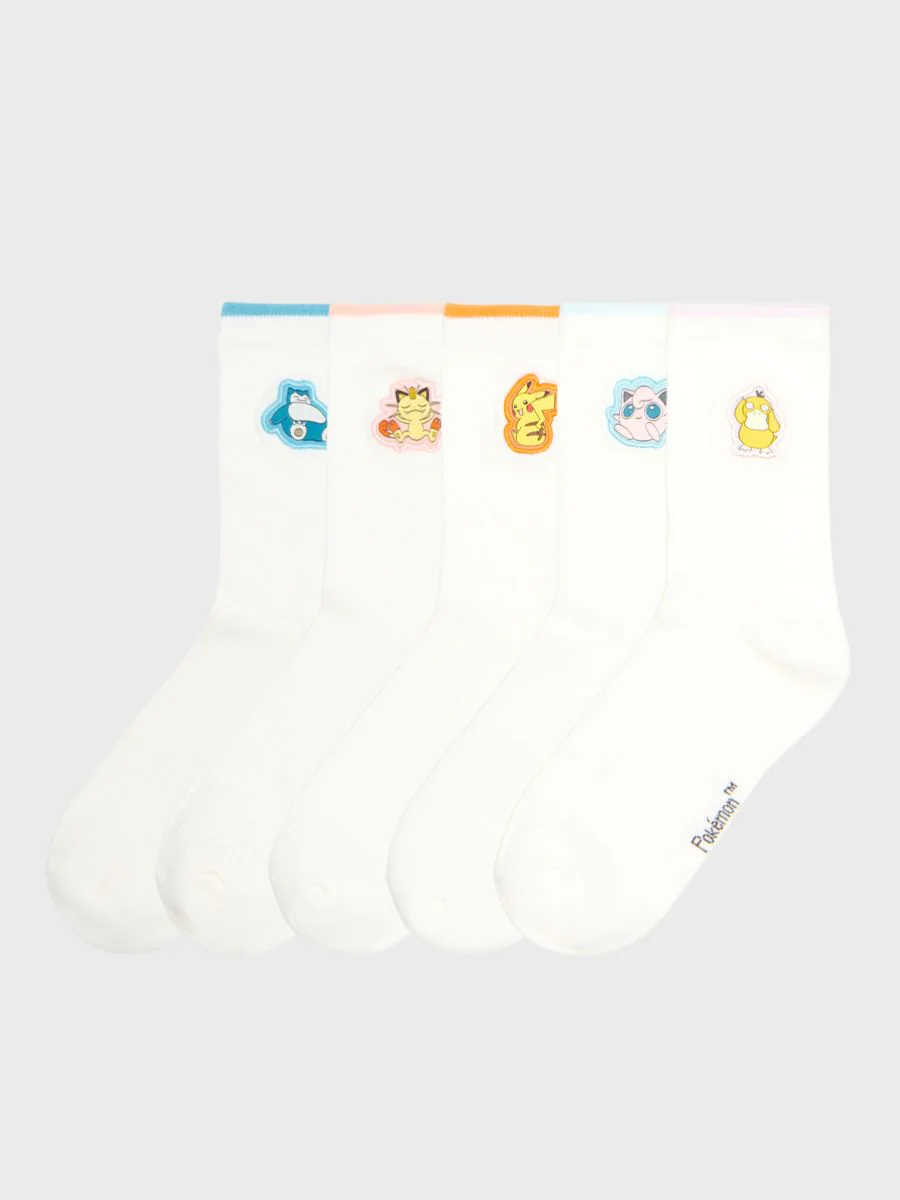 Pakovanje od 5 para čarapa Pokémon