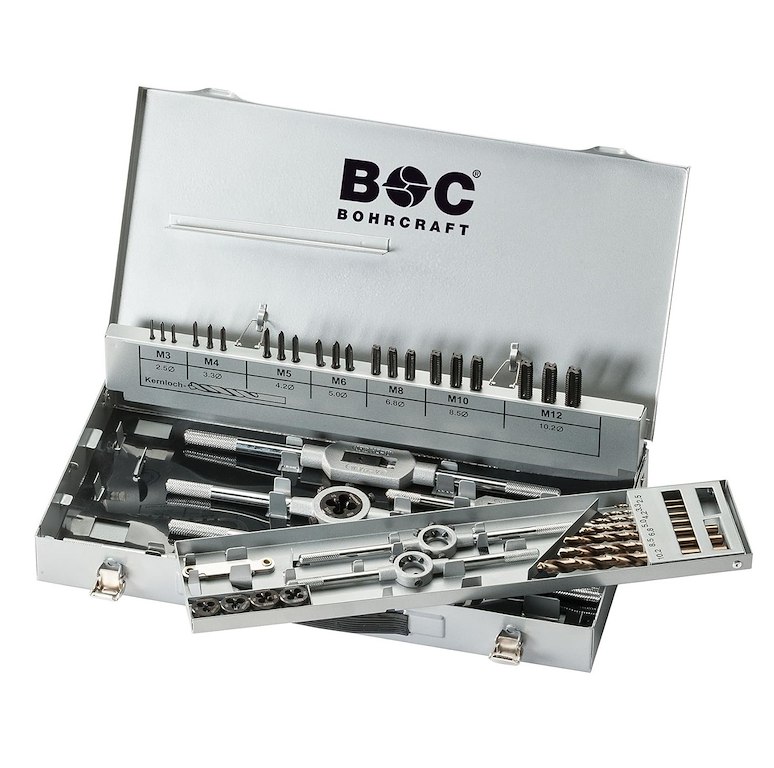 BOHRCRAFT Ureznice i nareznice ručne kobaltne u garnituri M3-M12/44ID: EK000868679