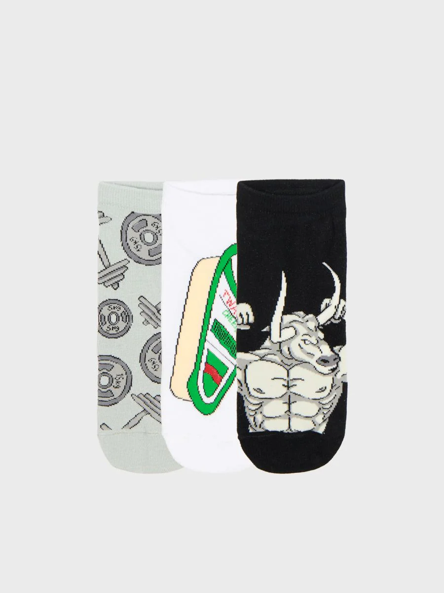 3 pack čarapa