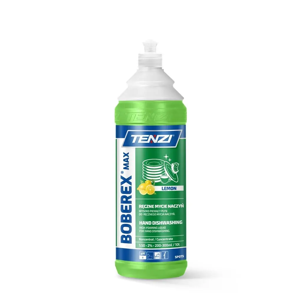 Tenzi Deterdžent za ručno pranje sudova Boberex Lemon, 1l