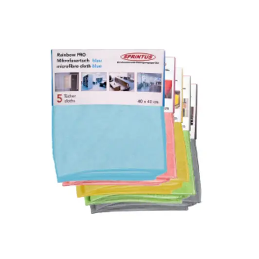 SPRINTUS Rainbow Pro set krpa, 5 komada