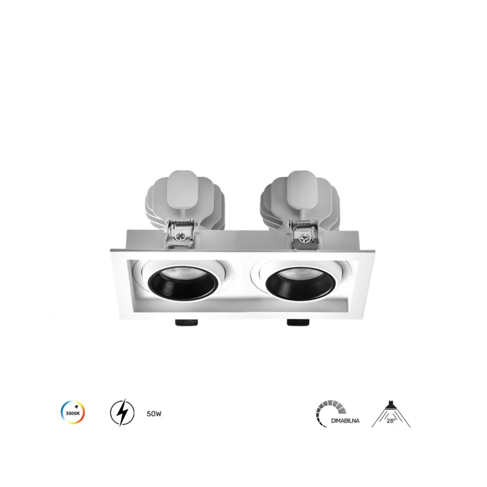 DAWN LED SVETILJKA DYF-02 50W 4000K BELA