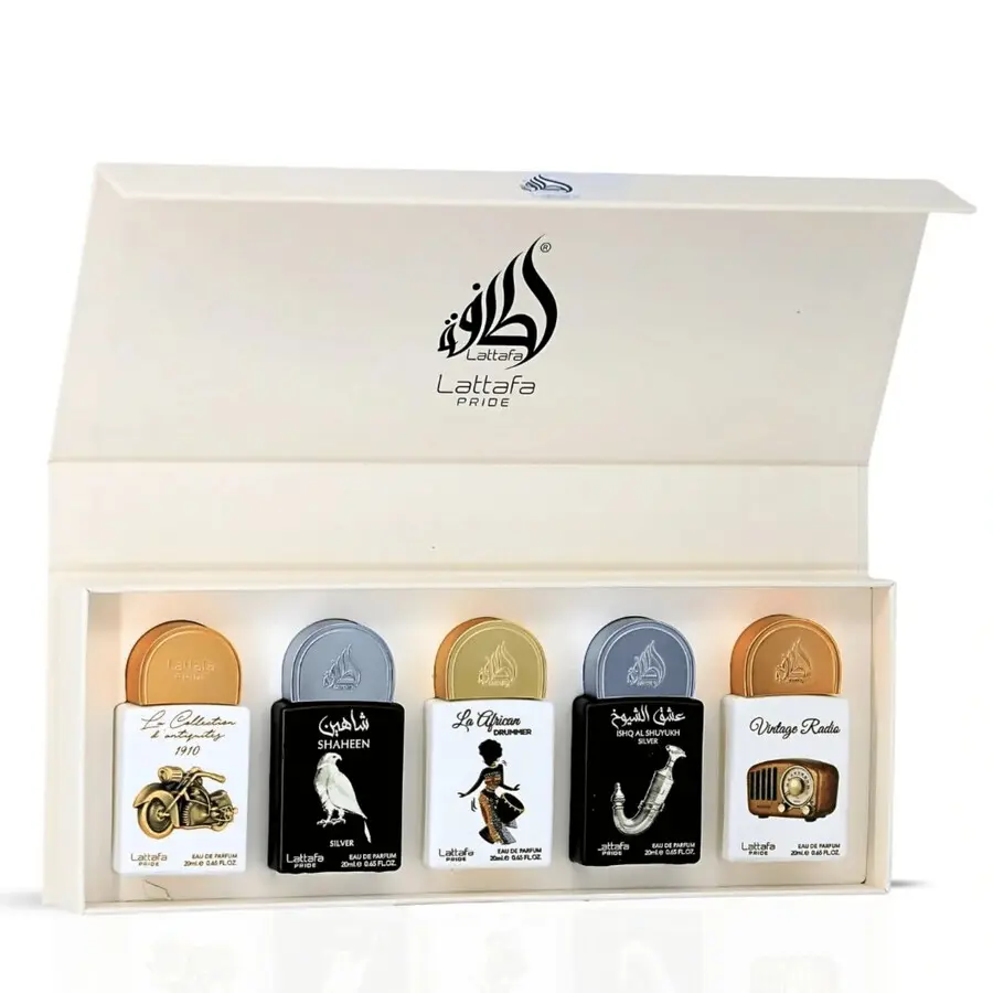 Lattafa Pride Set parfema 05, EDP, 20 ml, 5 komada