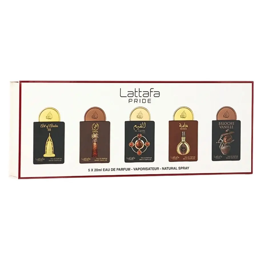 Lattafa Pride Set parfema 04, EDP, 20 ml, 5 komada
