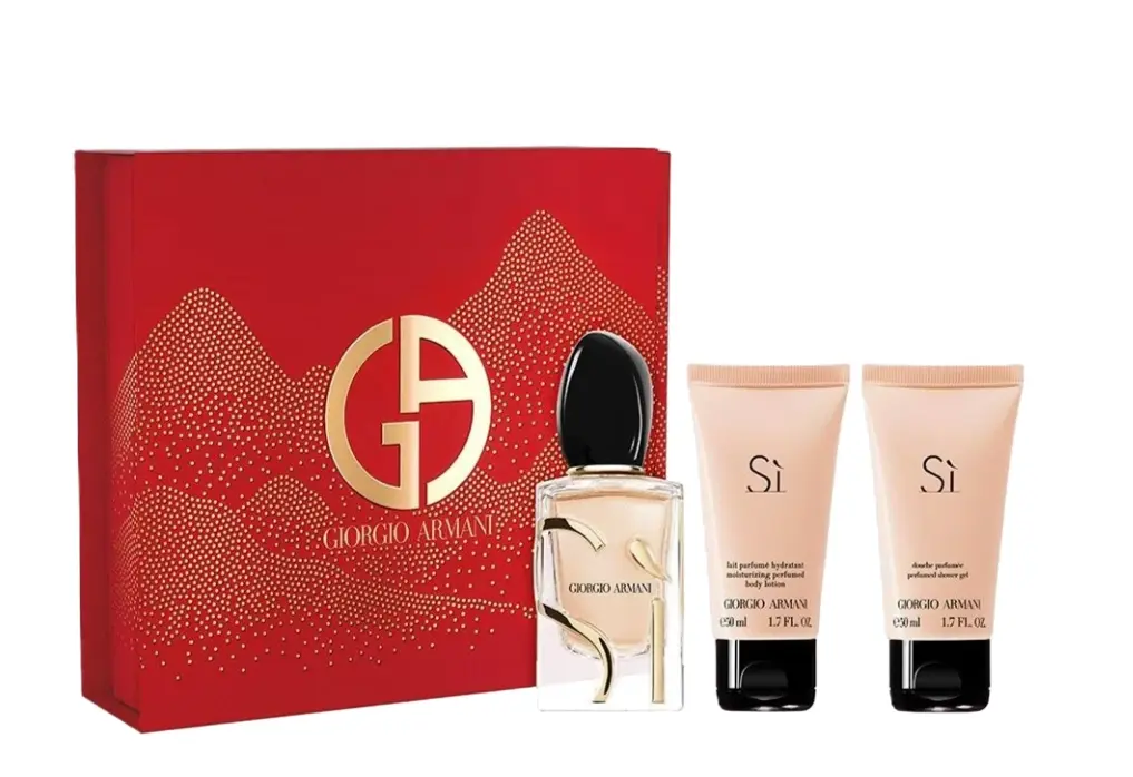 Giorgio Armani Ženski parfemski set Si, EDP, 50 ml+Losion za telo, 50 ml+Gel za tuširanje, 50ml