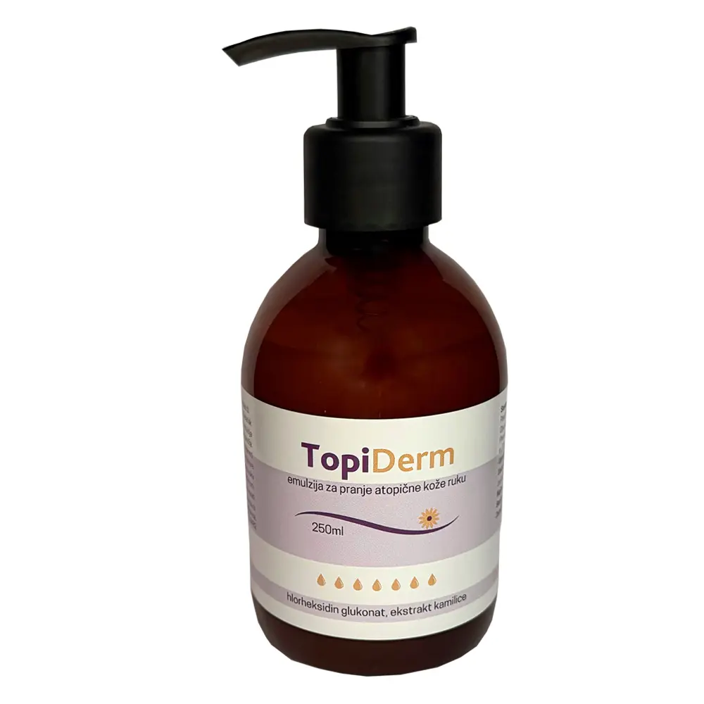 Inoderma Topiderm Emulzija za osetljivu kožu ruku , 250 ml