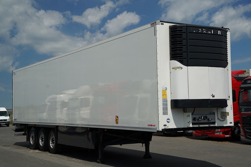 Schmitz Cargobull CHŁODNIA / CARRIER MAXIMA 1300 / OS PODNOSZONA  / KOSZ NA PALETY poluprikolica hladnjača
