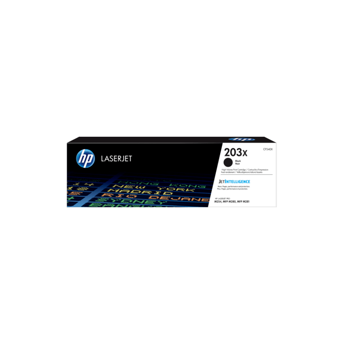 HP Toner 203X - CF540X Original, ~3200 stranica, Crna