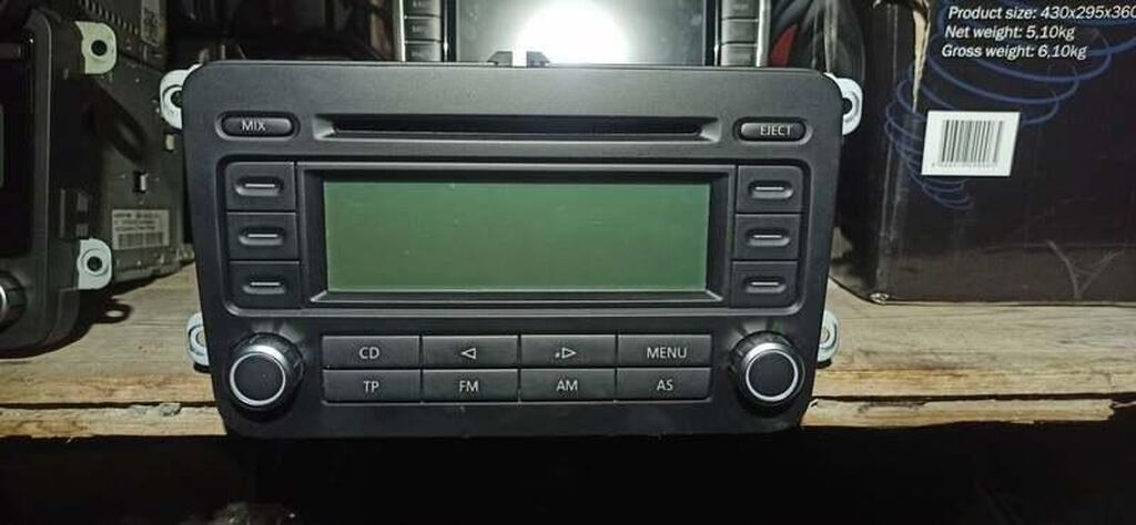 RCD300 ZA VOLKSWAGEN CADDY, EOS, GOLF 5 . | RCD300 fabricki radio