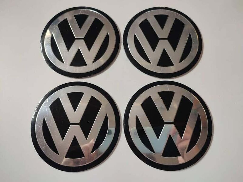 STIKERI POKLOPACA FELNE 90MM ZA VOLKSWAGEN GOLF 4, GOLF 5, GOLF 7
