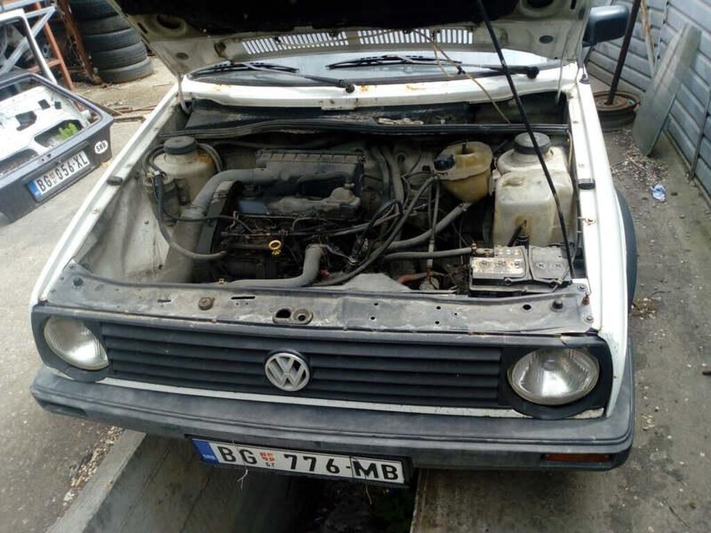 DELOVI ZA VOLKSWAGEN GOLF 2 | Golf 2 1.6 dizel u delove. Dovezen na