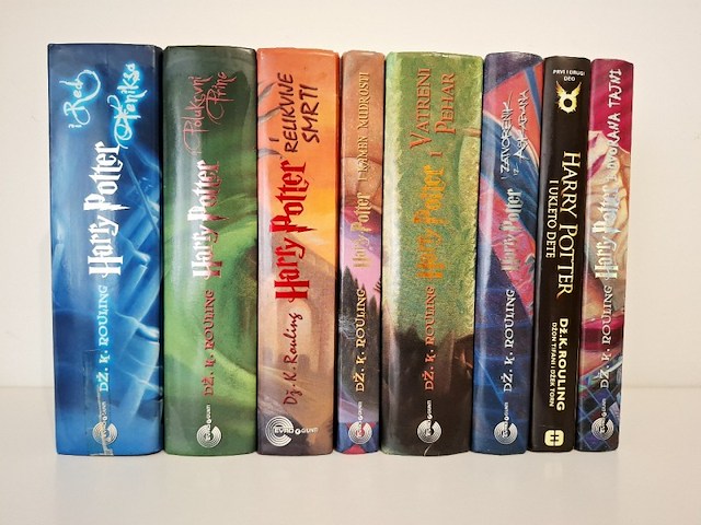 Harry Potter/ Hari Poter komplet 1-8 - Dž. K. Rouling