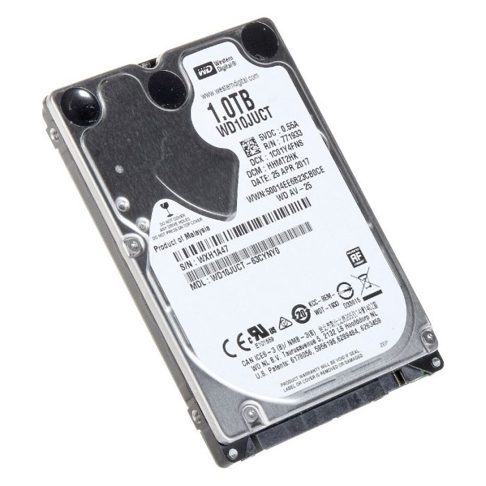 HDD 2.5 ** 1TB WD10JUCT WD 16MB 5400RPM SATA 9,5mm