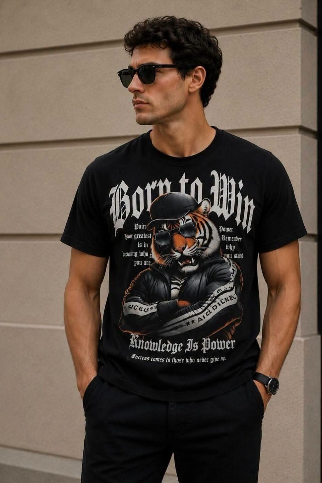 Muške majice sa urbanim printom - Modeli: grafički print sa