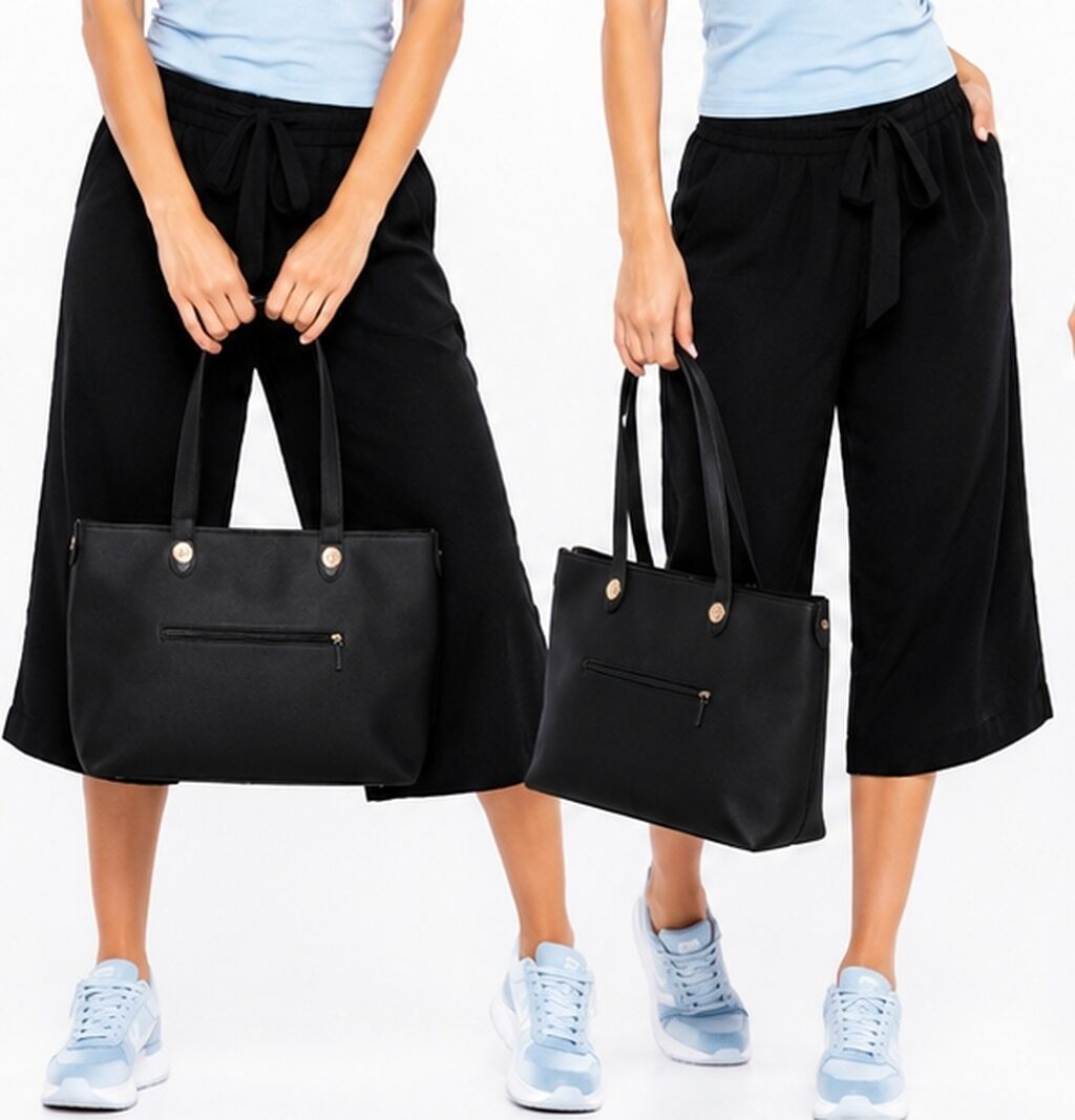 Carpisa ženska torba – crna, elegantna i funkcionalna - Materijal