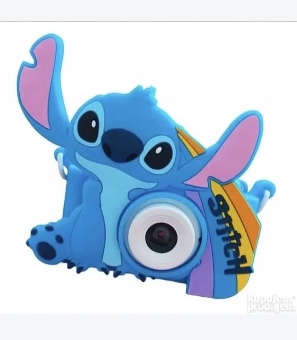 Stitch preslatki fotoaparat za decu. Dečija kamera, koja podržava