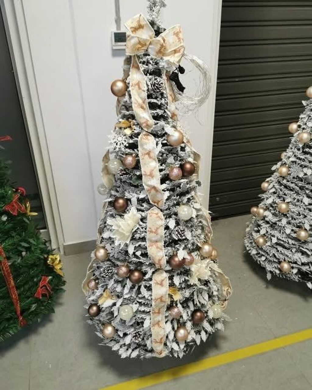 Novogodisnje jelke, snežne jelke vise modela-rasklopiva NOVO! 120cm -