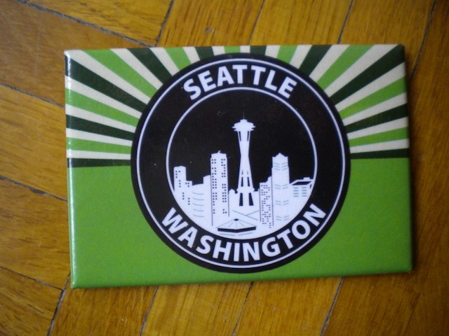 SEATTLE, magnet za frizider (2)