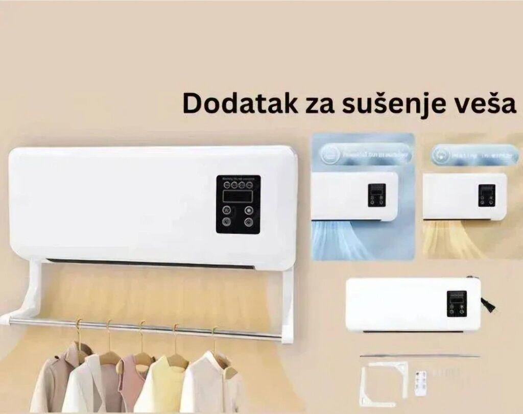 Prenosni klima uređaj, koji ima funkcije grijanja i hlađenja i mali