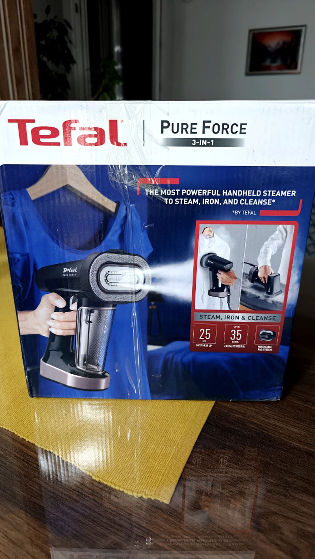 Samo proban iz EU nema na nasem trzistu. Tefal Pure Force 3‑u‑1 ručni