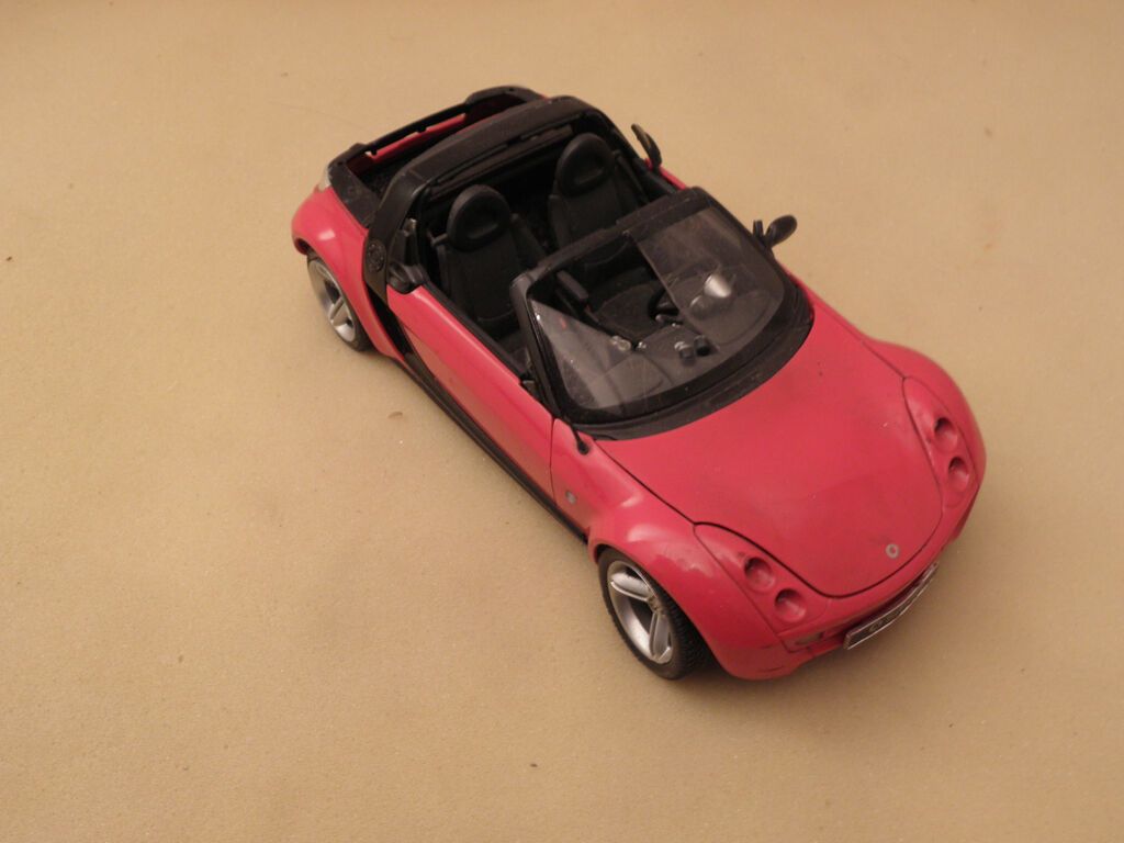 Kyosho Smart Forfour Cabrio, los