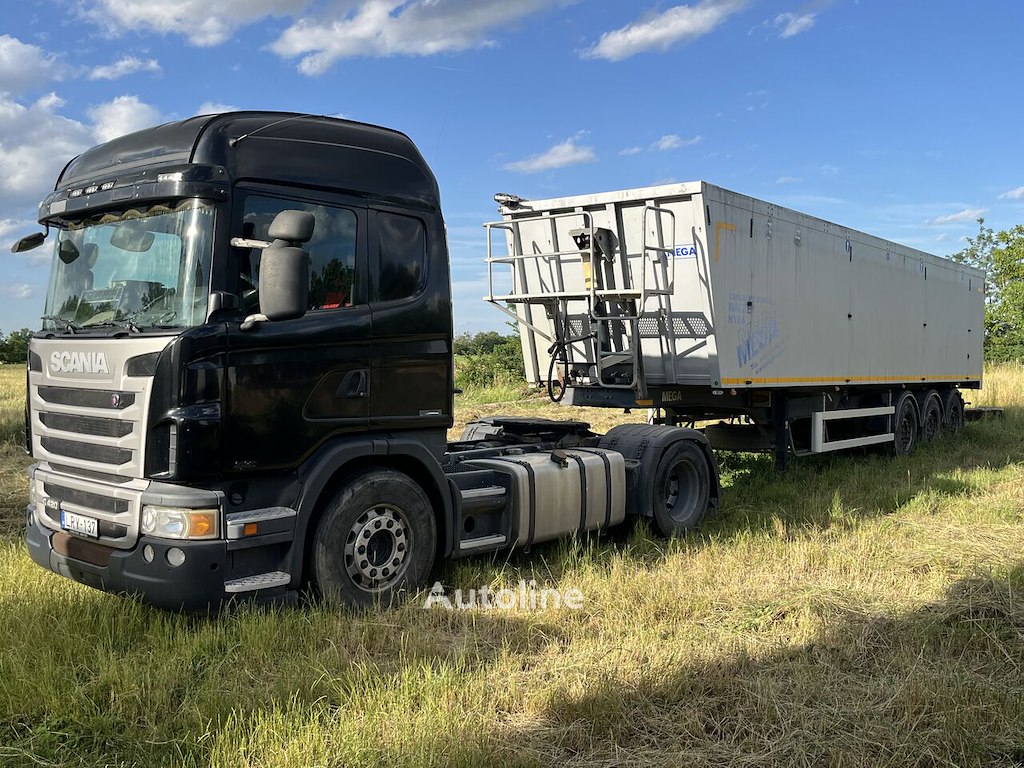 Scania G420 tegljač + poluprikolica kipera