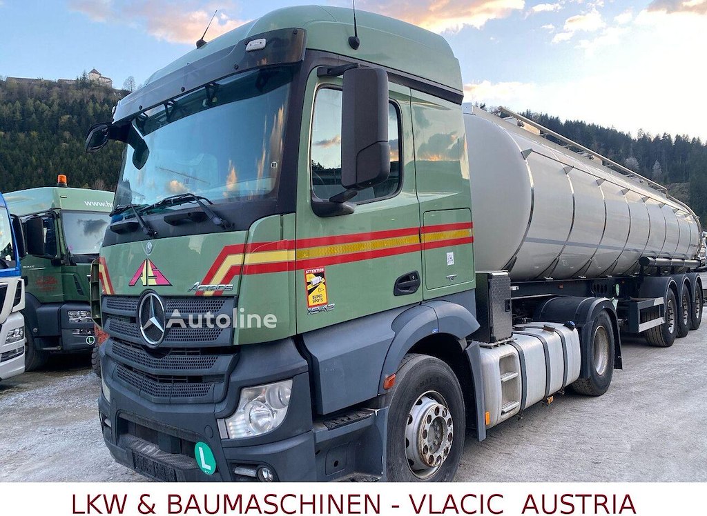 Mercedes-Benz 1842 Nebenantrieb tegljač + cisterna silos