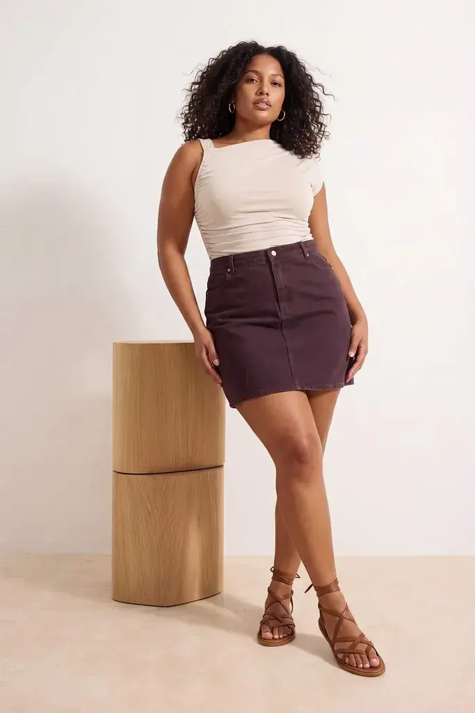 Trendyol Curve Ženska bluza Tbbss26Af00067, Bež