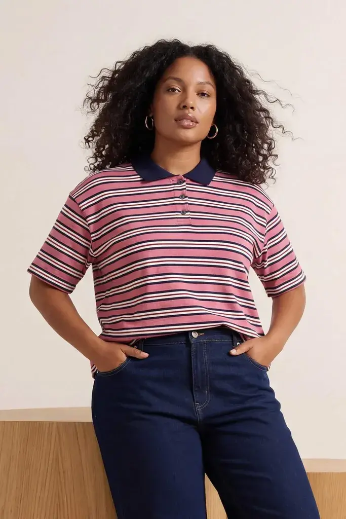 Trendyol Curve Ženska bluza Tbbss26Af00120, Roze