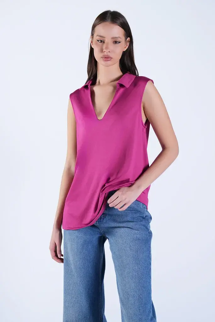 Trend Alacati Stili Ženska bluza Alc-X15095, Ljubičasta