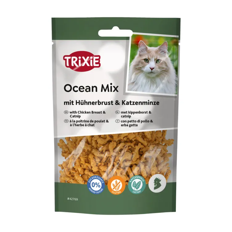 Ocean mix sa pilećim prsima i mačijom travom 5gr