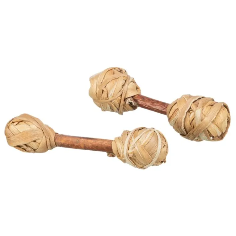 Set drvenih tegova sa morskom travom 2 kom 9x2cm