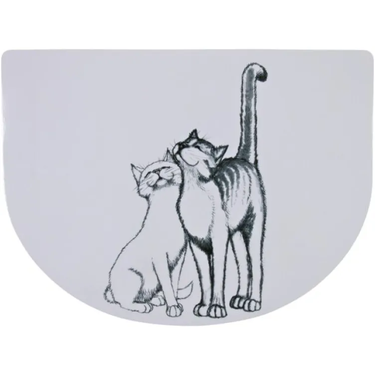 Podmetač pussy cat 40x30cm beli