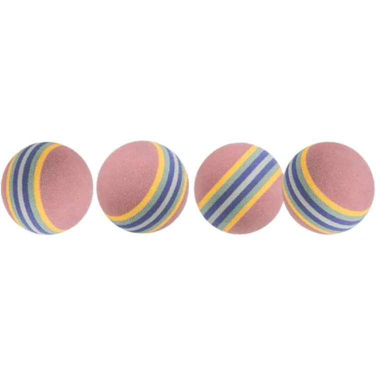 4 lopte dugine boje 35cm