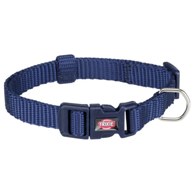 Ogrlica premium 22 35/10mm indigo plava