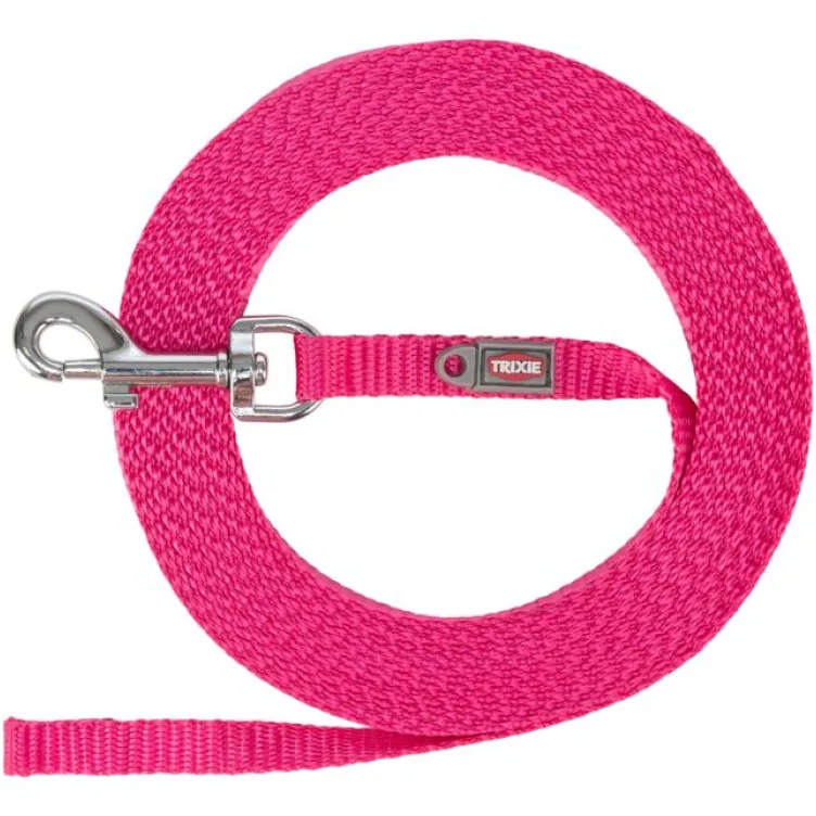 Tracking povodac lagan xs-s 10 m 10 mm roze